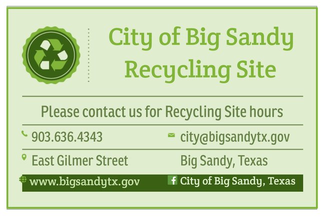 City of Big Sandy, Texas
